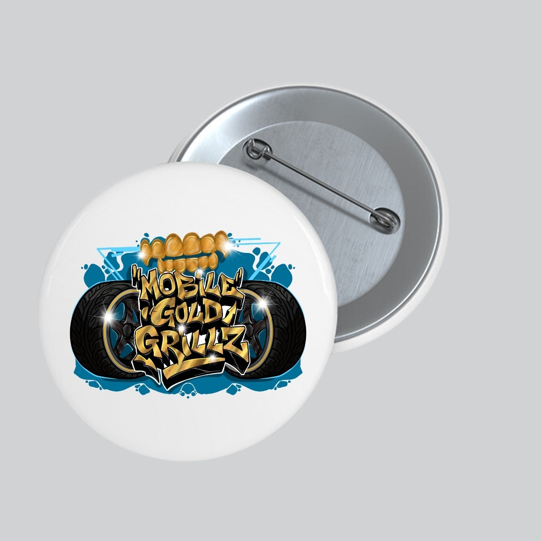 Mobile Gold Grillz Merch Button